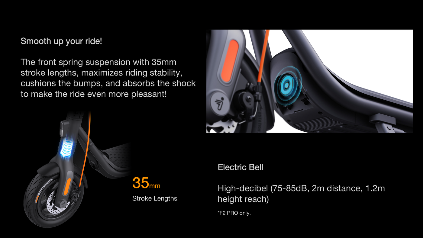 F2 Pro Segway Electric KickScooter – Segway Australia